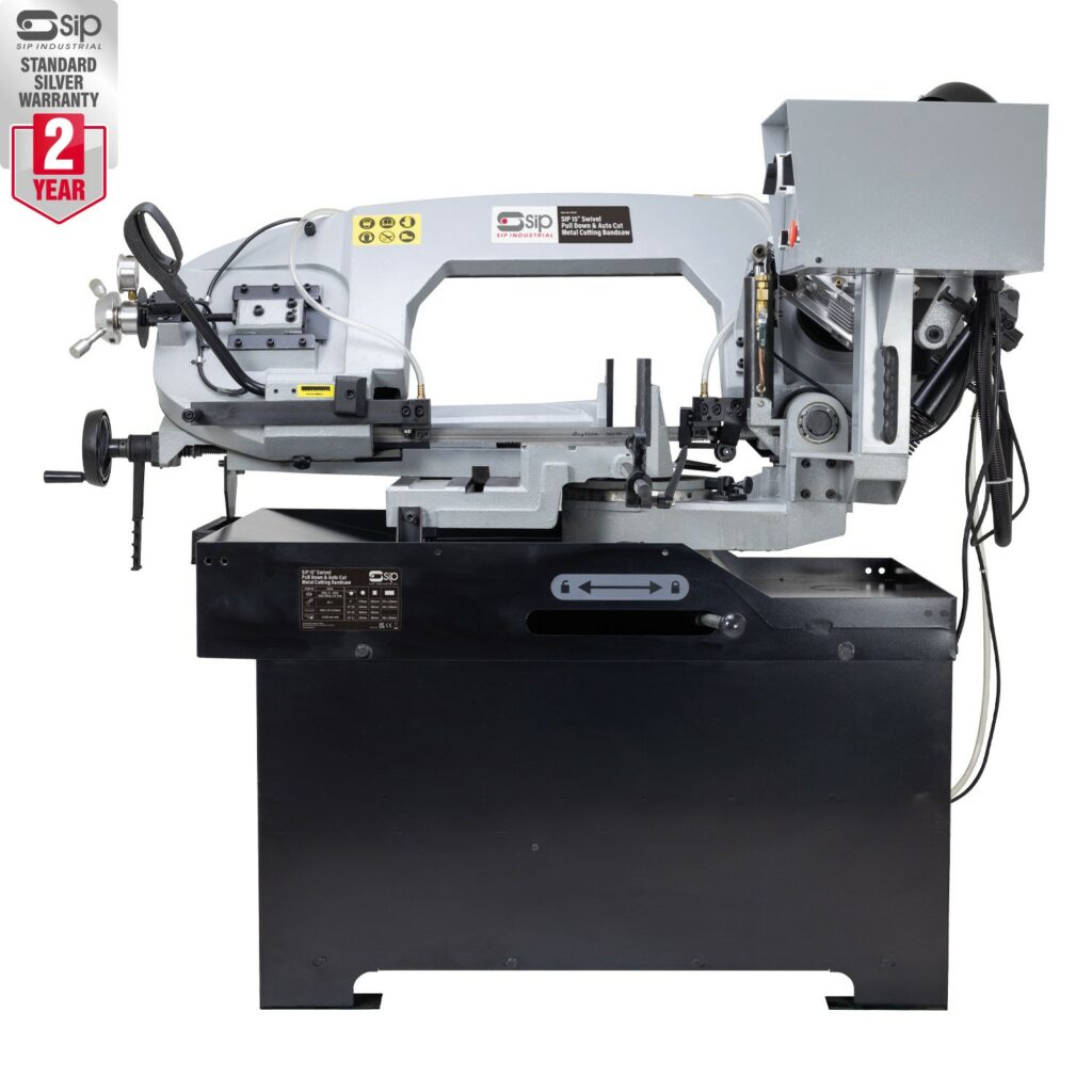 SIP 01530 15" Swivel Head Manual and Auto Metal Pull Down Bandsaw ...