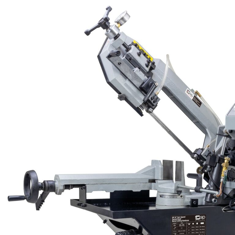 SIP 01526 10" Vari-Speed Swivel Head Metal Bandsaw 230volt 13amp ...