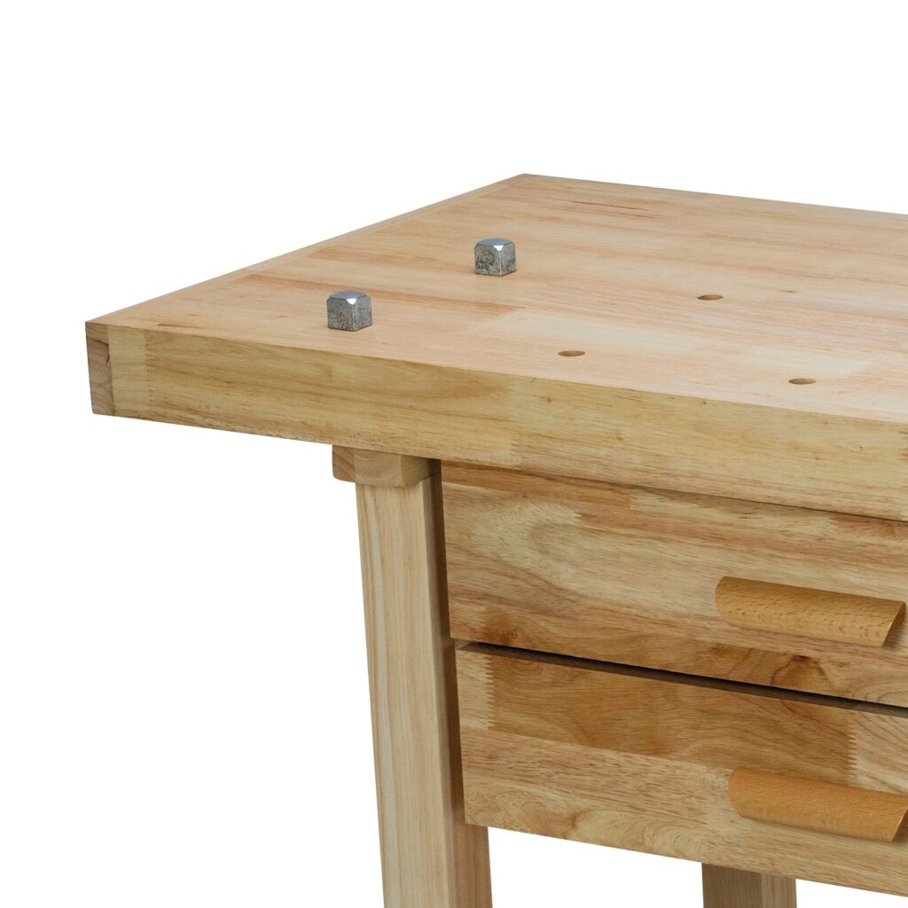 SIP 01460 Professional Hardwood 4-Drawer Work Bench - Kendal Tools ...