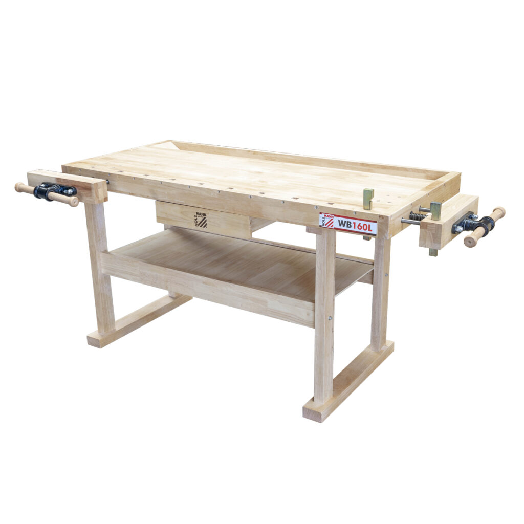 Holzmann WB160L Workbench with end and front vice plus drawer - Kendal ...